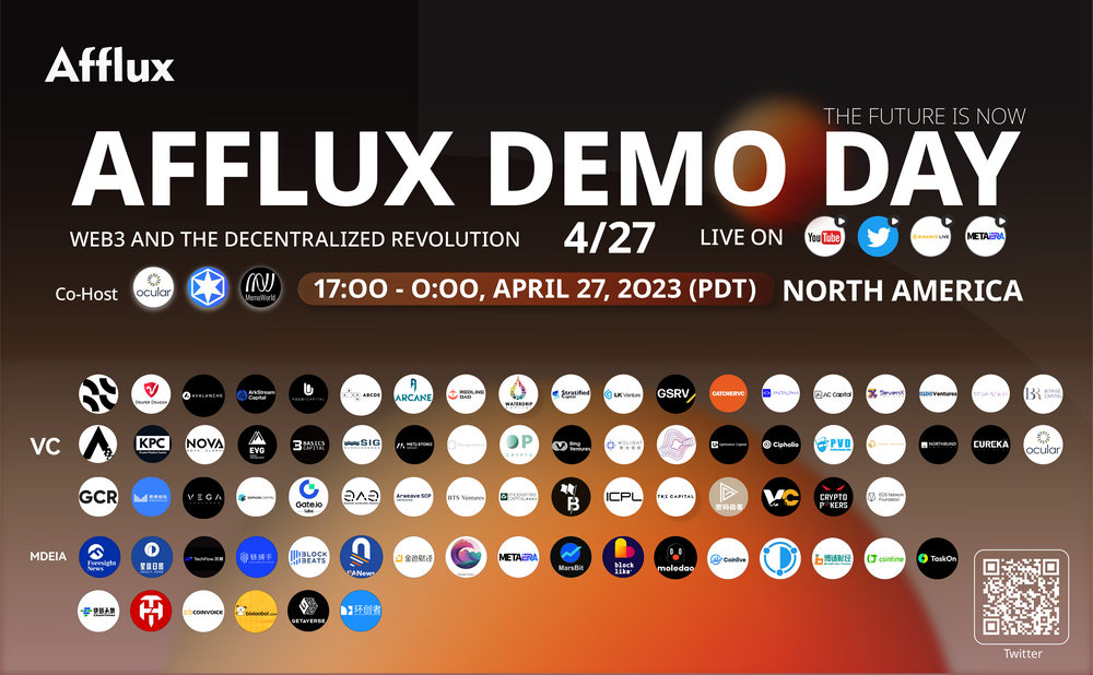 你错过了北美最火爆的Web3项目展示吗？AFFLUX Web3 Demo Day带你一览无余！ | PANews