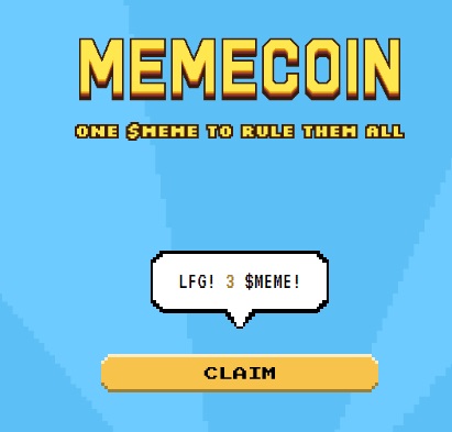 Memeland推出可申领Memecoin代币的用户参与游戏 - PANews