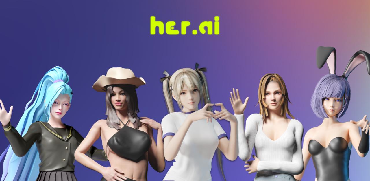Her.AI：基於AI技術為Web3.0打造全新虛擬女友平台 | PANews