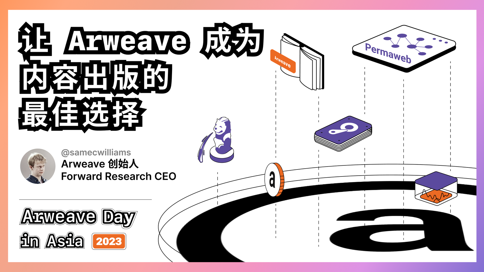 Sam Willians：让 Arweave 成为内容出版的最佳选择 | PANews